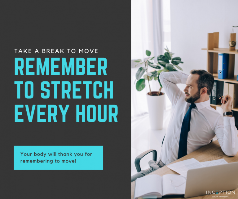 Stretching at Work – Be Healthy Today