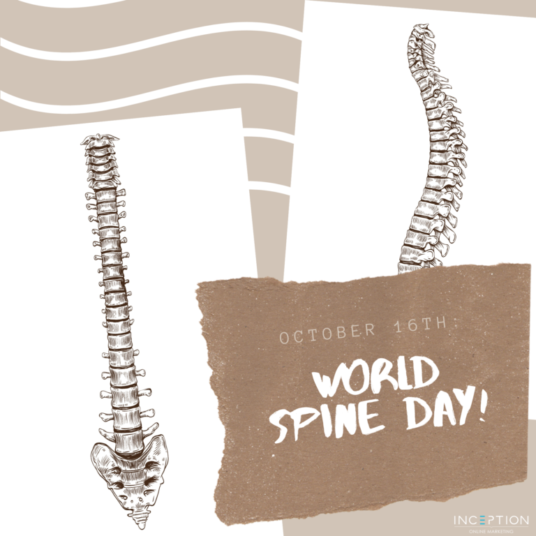 World Spine Day 2020 – Be Healthy Today